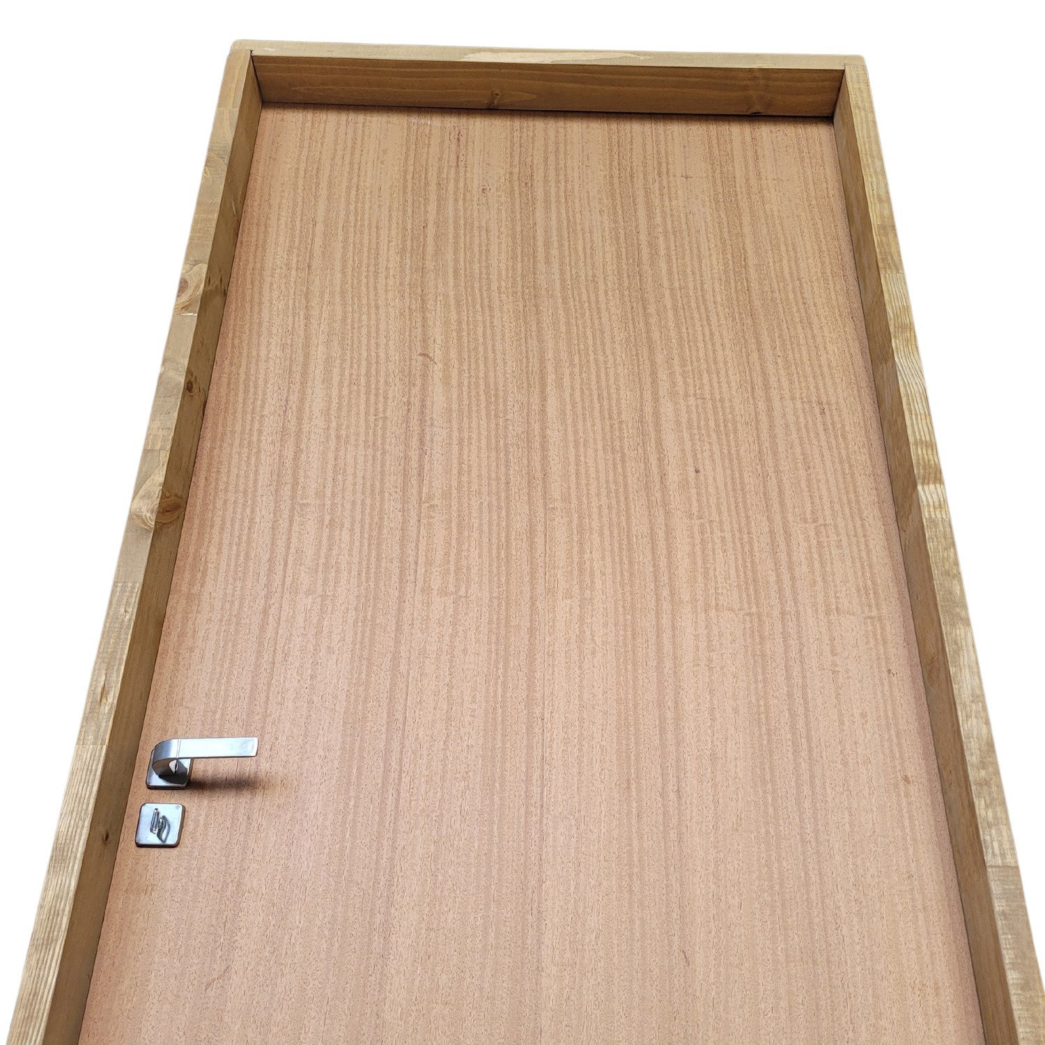 Kit Porta de Madeira Lisa Angelim 210x92cm Batente 11cm Uniportas ...