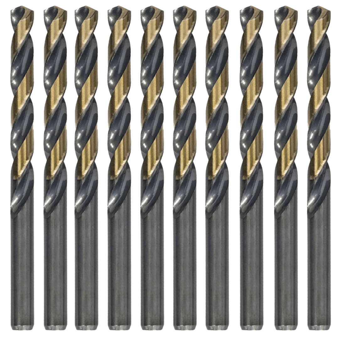 Broca Helicoidal Haste Paralela Black & Gold Hss - 5,50 Mm - 10 Unid. - 444,0010 - Rocast ...