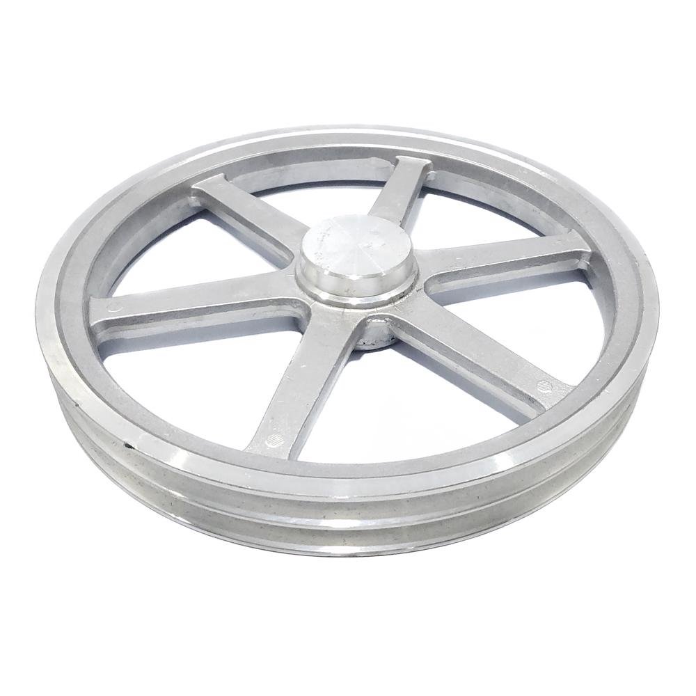 Polia de Alumínio para Transmissão em V 2 Canais Tipo B - Alucal ...