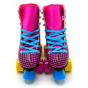 PATINS QUAD CLASSICO 4 RODAS ROSA SOU LUNA Unitoys | MadeiraMadeira