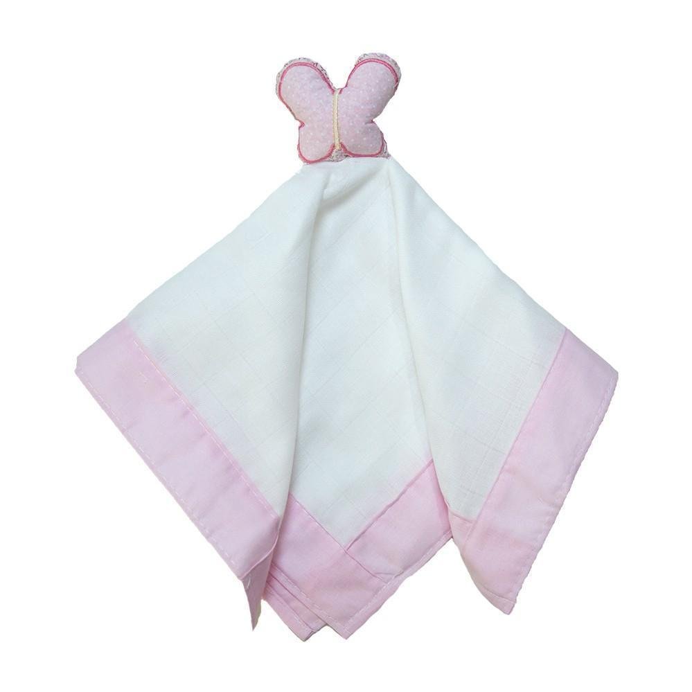 Naninha Soft Borboleta Algodão - Papi Toys | MadeiraMadeira