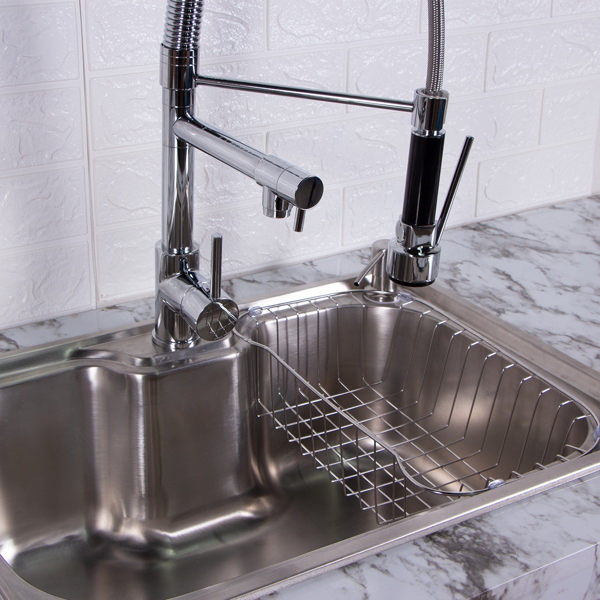 Cuba Cozinha Gourmet Pia Inox Com Acessórios Tábua De Corte ...