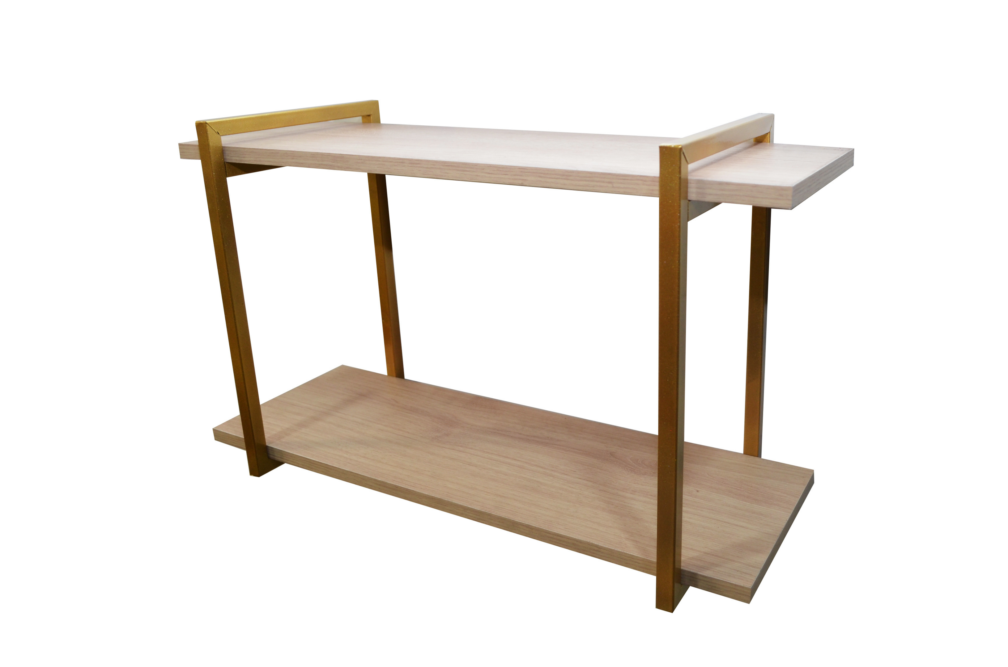 Nicho DUPLO metalon 70X20 AMAD CLARIN/DOURADO METALICO 02 | MadeiraMadeira