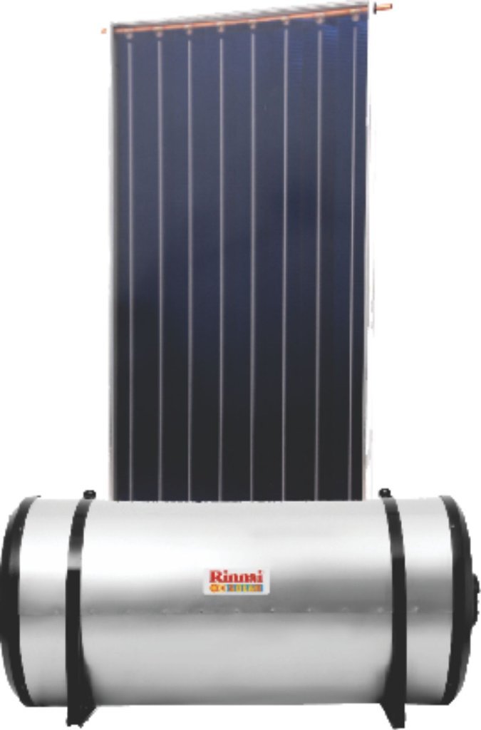 Kit Solar Boiler 300Lts + Coletor Solar 2,00 X 1,00 Black Te ...