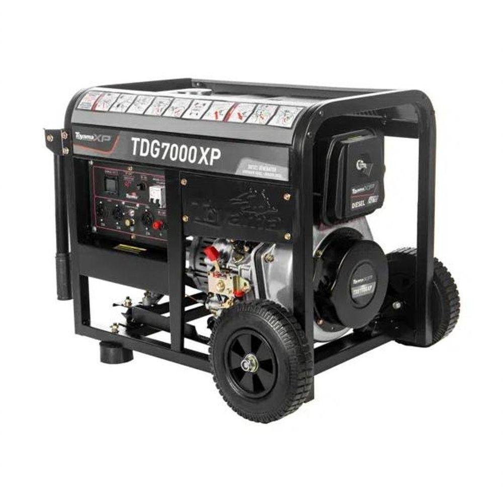 Gerador Diesel Toyama Refrigerado À Ar 6000w Bivolt | MadeiraMadeira