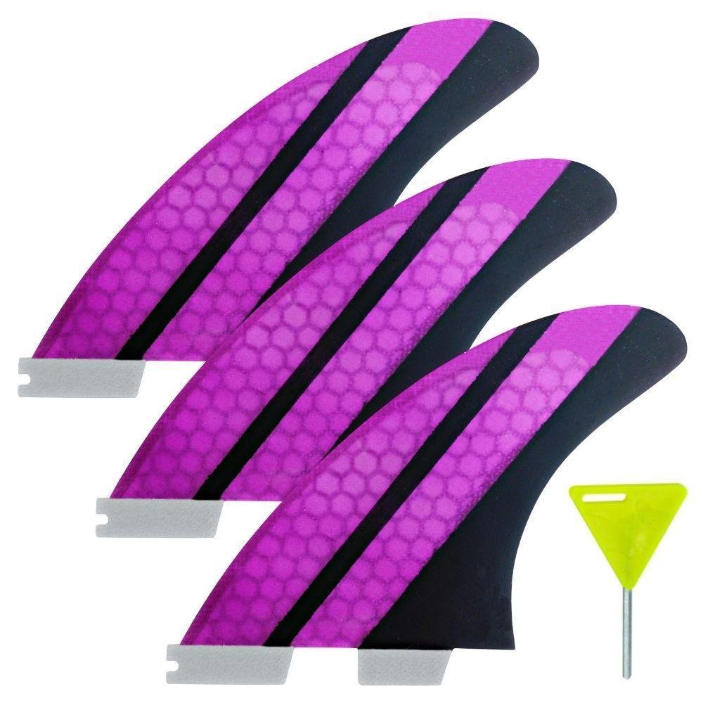 Quilha Prancha Surf Fcs2 Honeycomb + Fibra Performance Surf ...