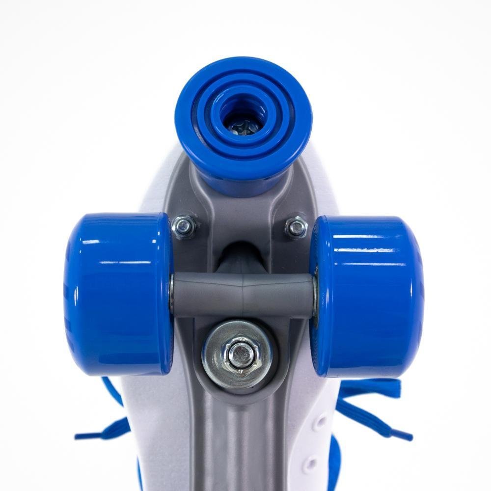 Patins Go Quad Basic Rolamento 608Zz Bel Bco E Azul - 38 | MadeiraMadeira