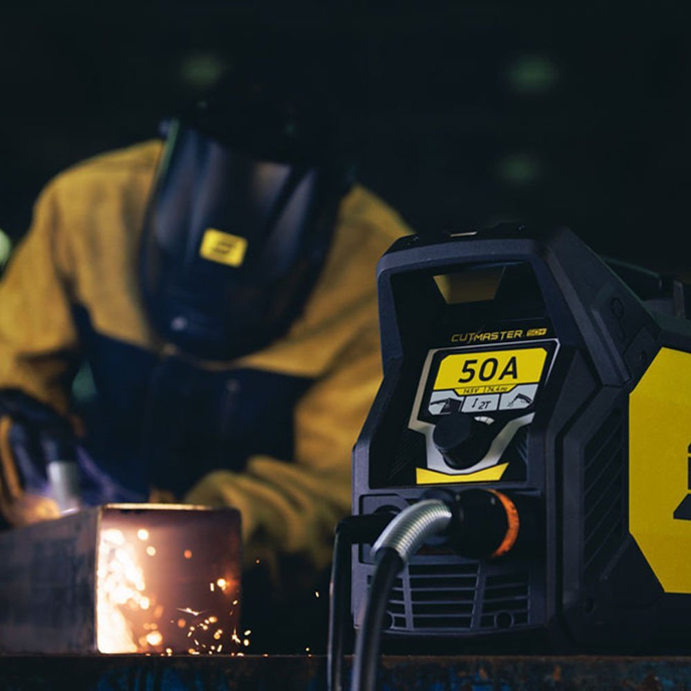 Máquina de Corte Plasma 50a 25mm Esab Cutmaster 50+ 0749821 ...