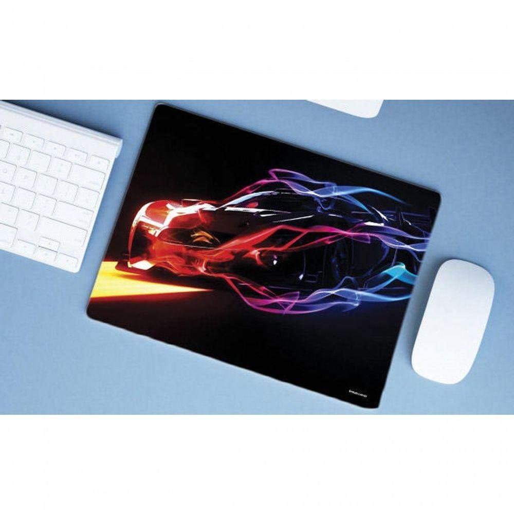Mouse Pad Emborrachado Speed Neon | MadeiraMadeira