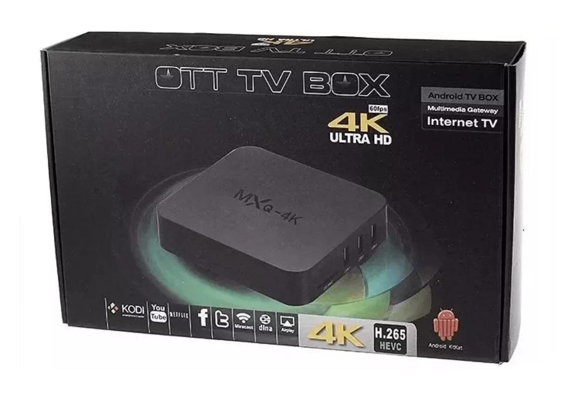 Box Smart Tv Box Com Android 8.1 4K Ultra Hd Hevc | MadeiraMadeira