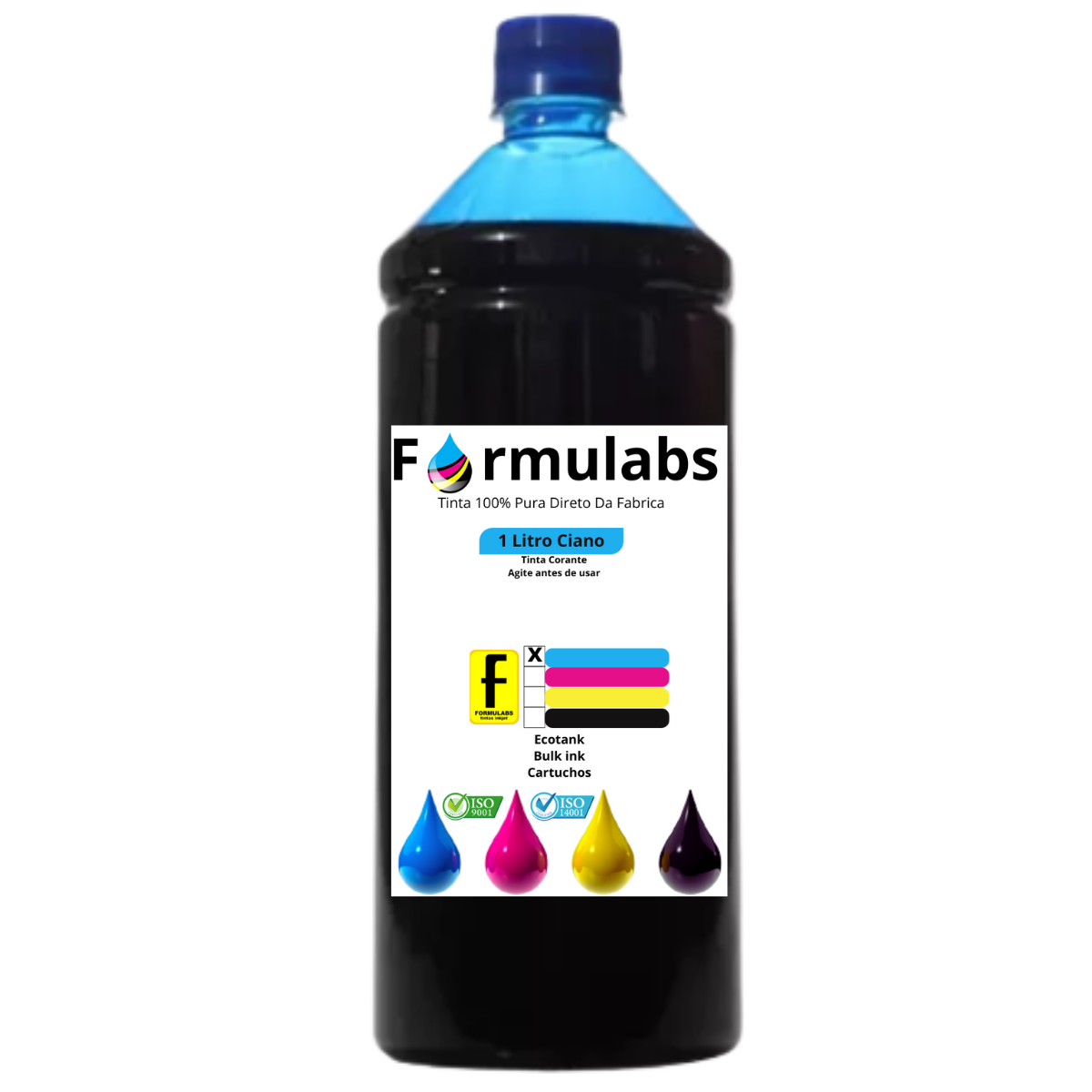 Tinta Tcompatível 1 Litro para Modelos Gt53 Gt52 Gt51 Preta 416 410 510 ...