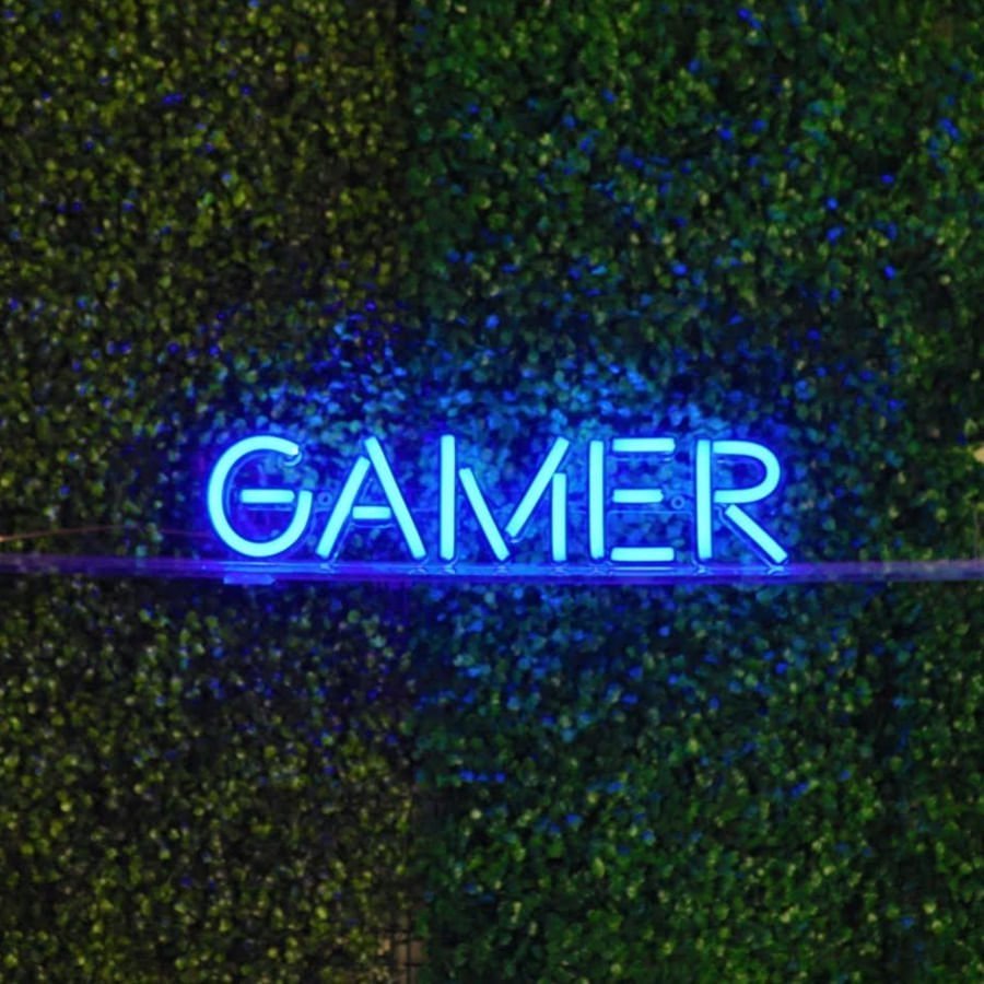 Letreiro Neon Led - Gamer Hutz | MadeiraMadeira
