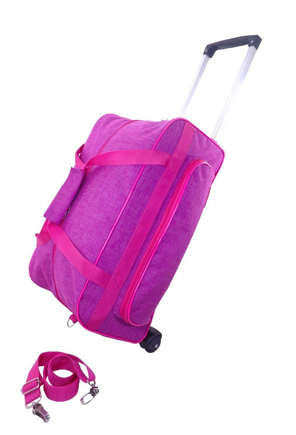 Bolsa Mala Bagagem Mão Bordo Média Viagem com Rodinha | MadeiraMadeira