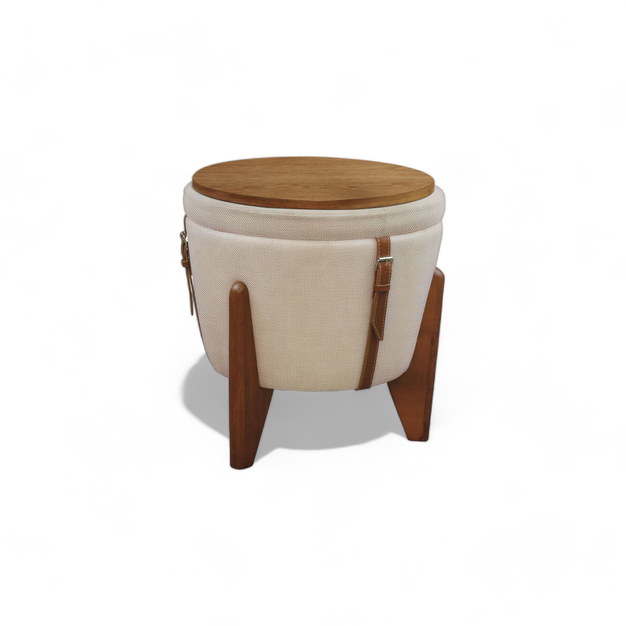 Puff Banqueta Fênix Baú Mesa Design Moderno | MadeiraMadeira