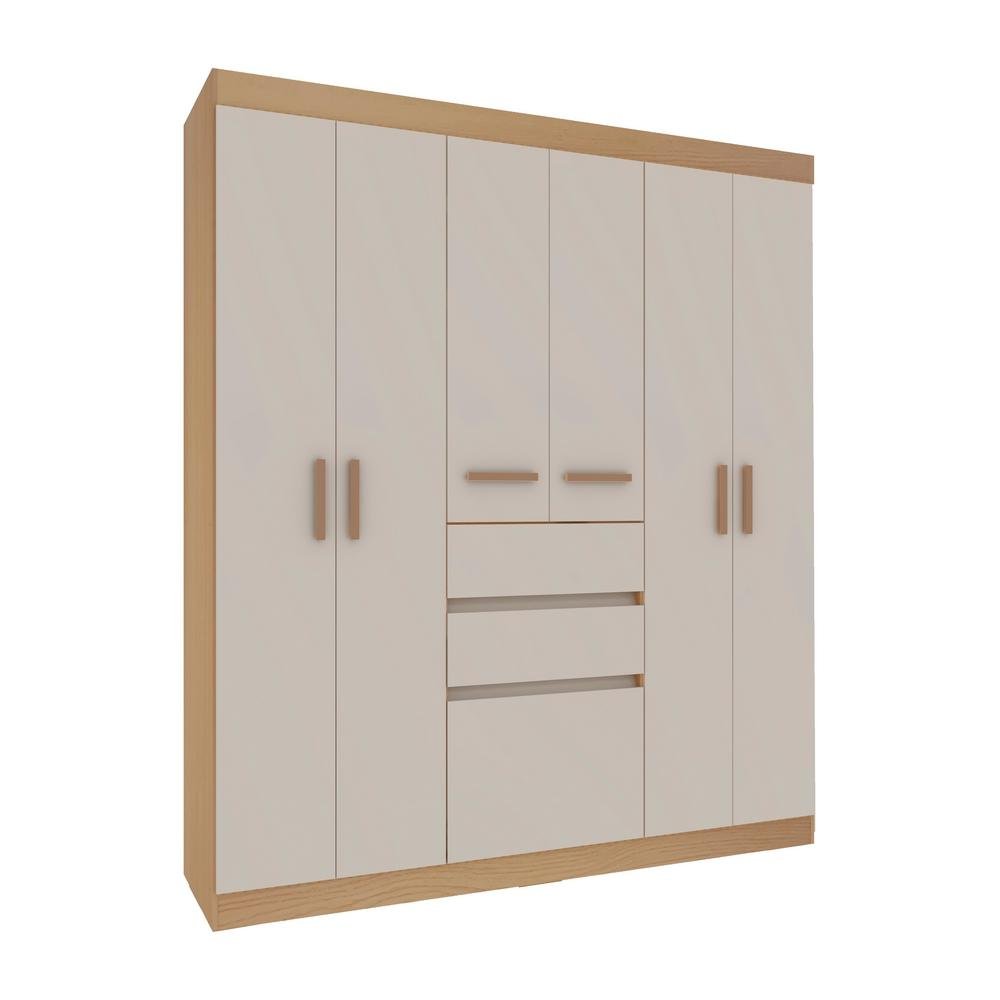 Roupeiro Berna Freijo White Laca | MadeiraMadeira