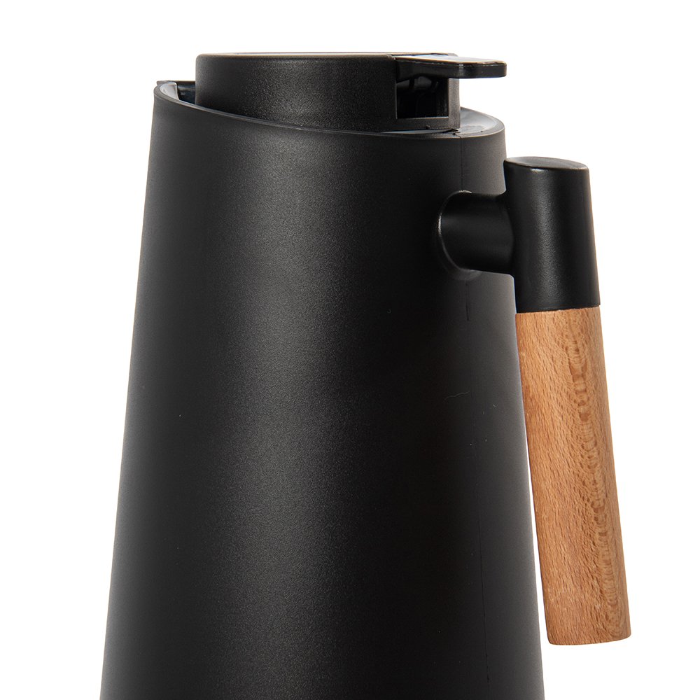 Garrafa Termica 1l Termopro Princess - Preta | MadeiraMadeira