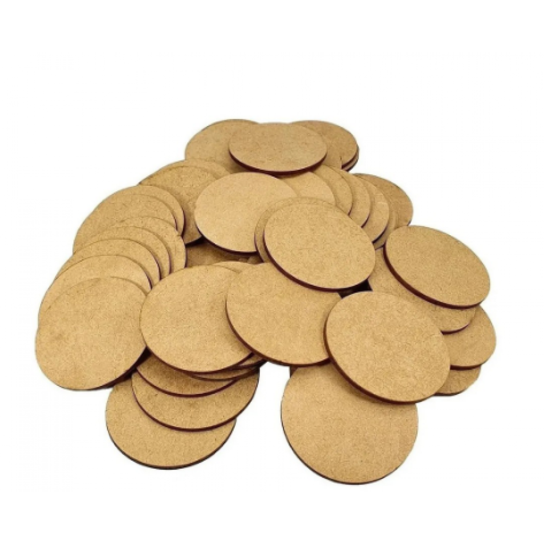8 Sousplat MDF 30cm de diâmetro e 3MM de espessura | MadeiraMadeira