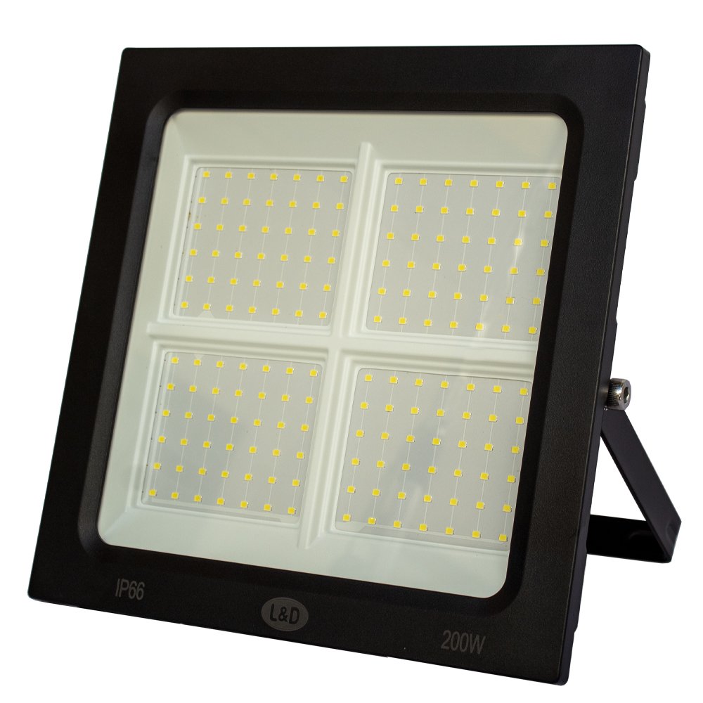Refletor Led Slim 200W 6500K Proteção IP66 | MadeiraMadeira