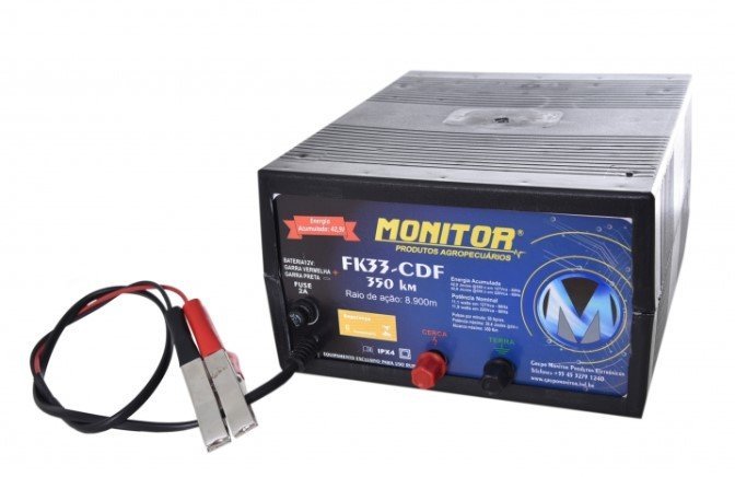 Eletrificador de Cerca Rural Fk33-cdf Monitor | MadeiraMadeira