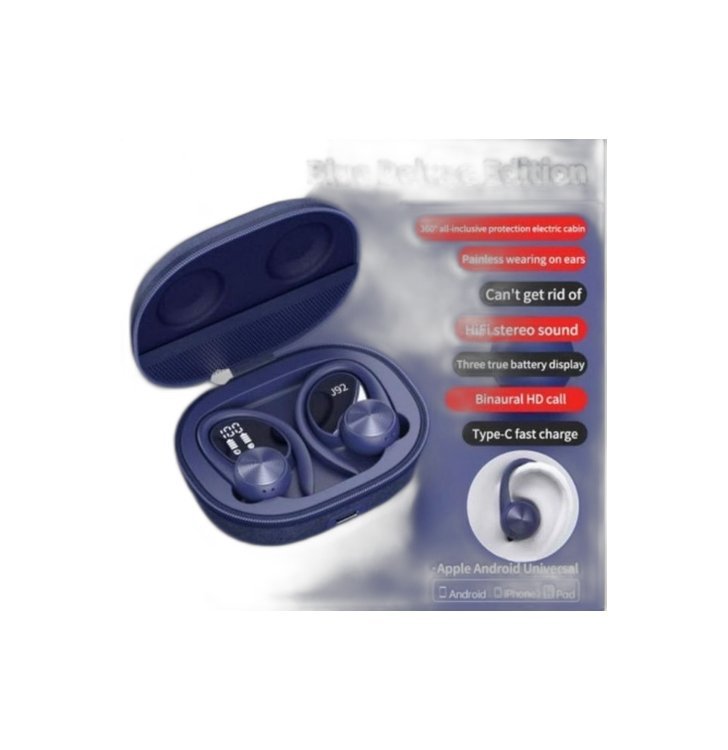 Fone De Ouvido Bluetooth J92 Sem Fio Intra-Auricular | MadeiraMadeira