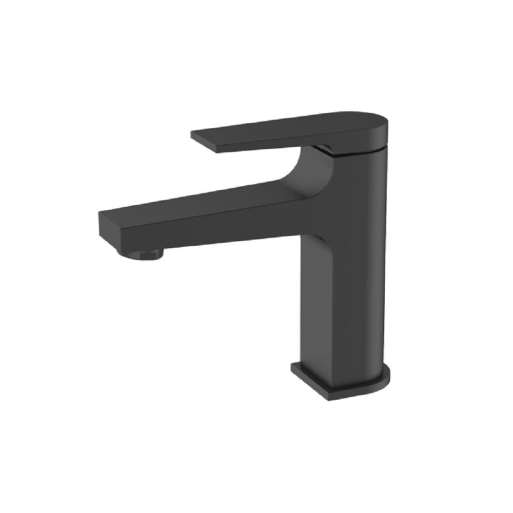 MISTURADOR LAVATORIO LEXXA MONOCOMADO BLACK MATTE LX5406B | MadeiraMadeira