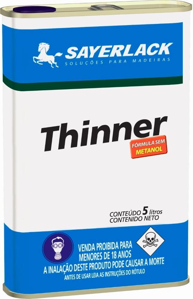 THINNER LACA 5L SAYERLACK ESPECIAL 4280 | MadeiraMadeira