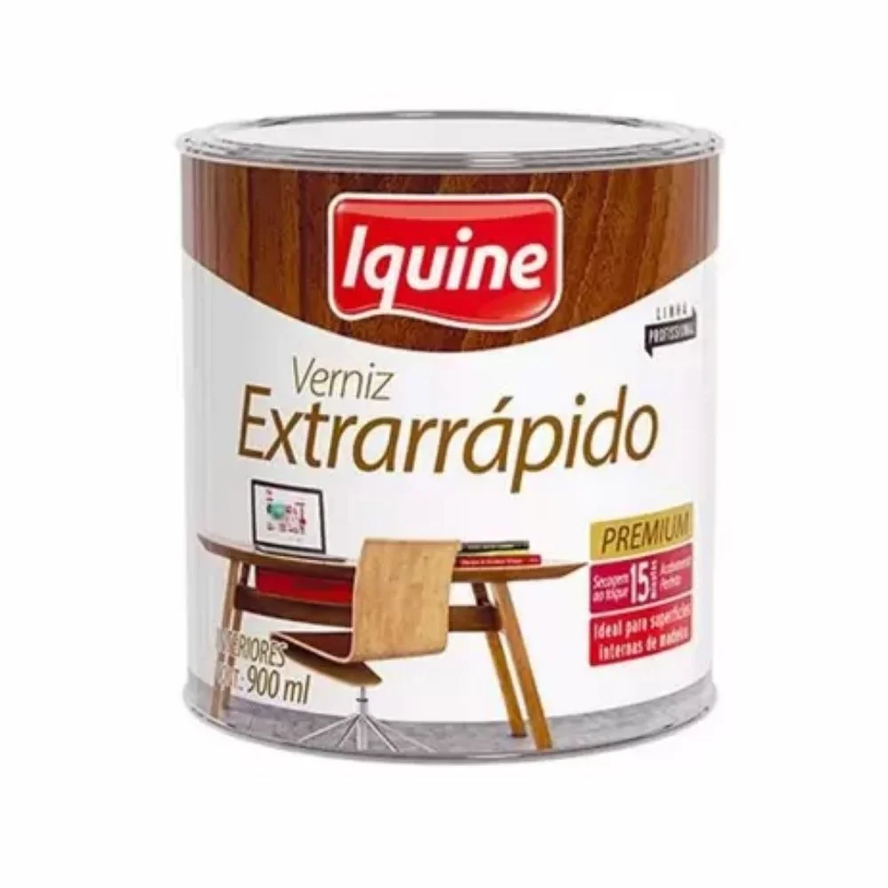 Verniz Incolor Ext Rápido 900ml Iquine | MadeiraMadeira