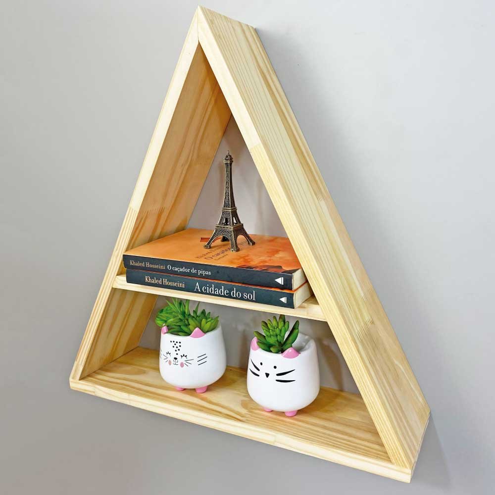 Nicho Triangular Air Natural | MadeiraMadeira