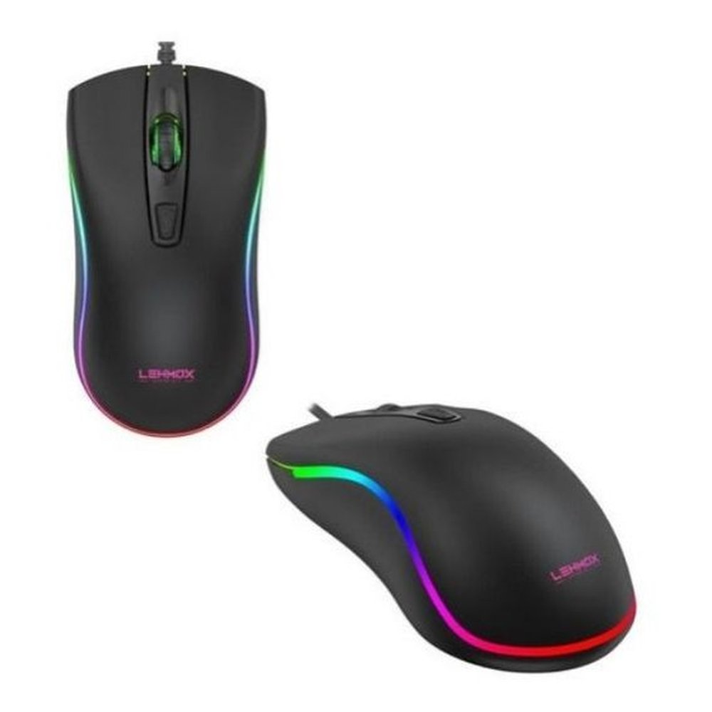 Mouse Gamer com fio USB 1200 Dpi GT-M6 - Lehmox | MadeiraMadeira