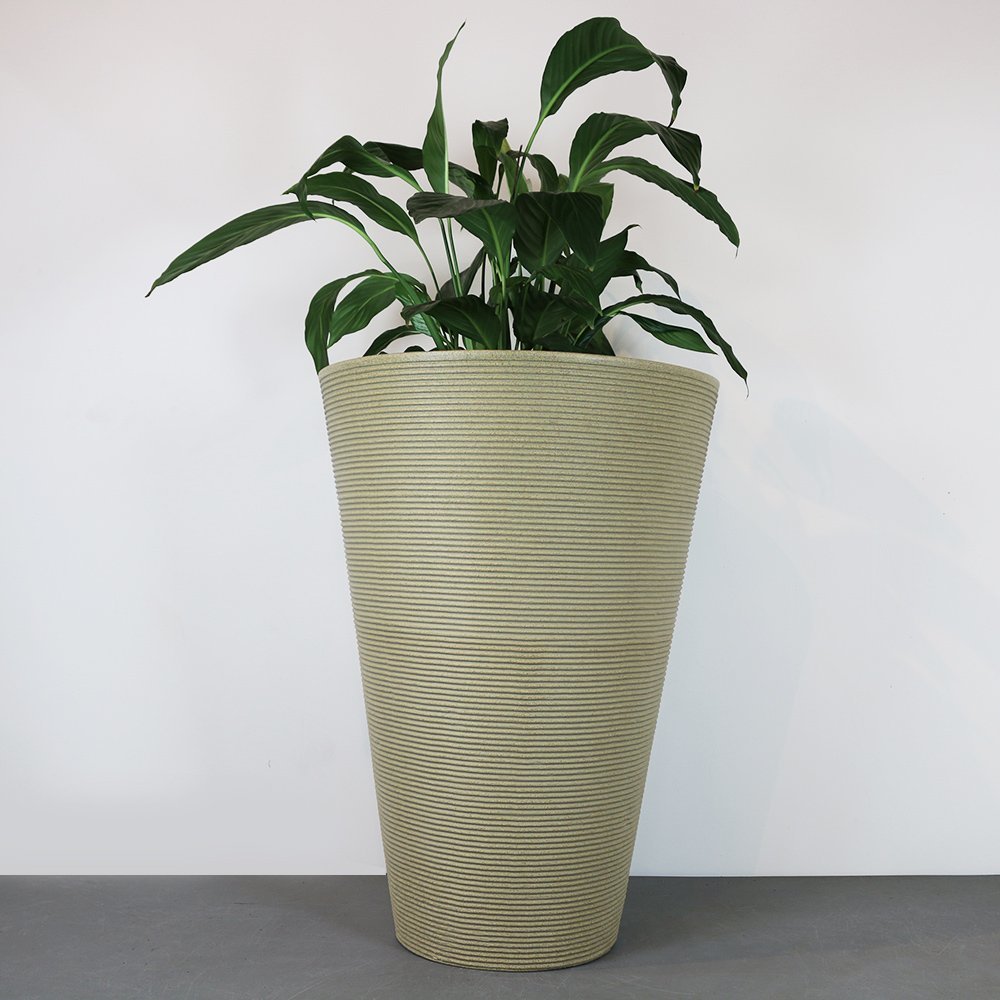 Vaso Bali 58 X 80 Cm Vasart 11 - Granito Areia | MadeiraMadeira