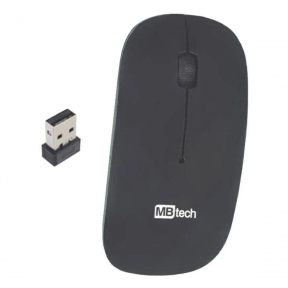 Mouse Wireless M-two 1600 Dpi com 3 Botões Preto Mbtech Ly84118 ...