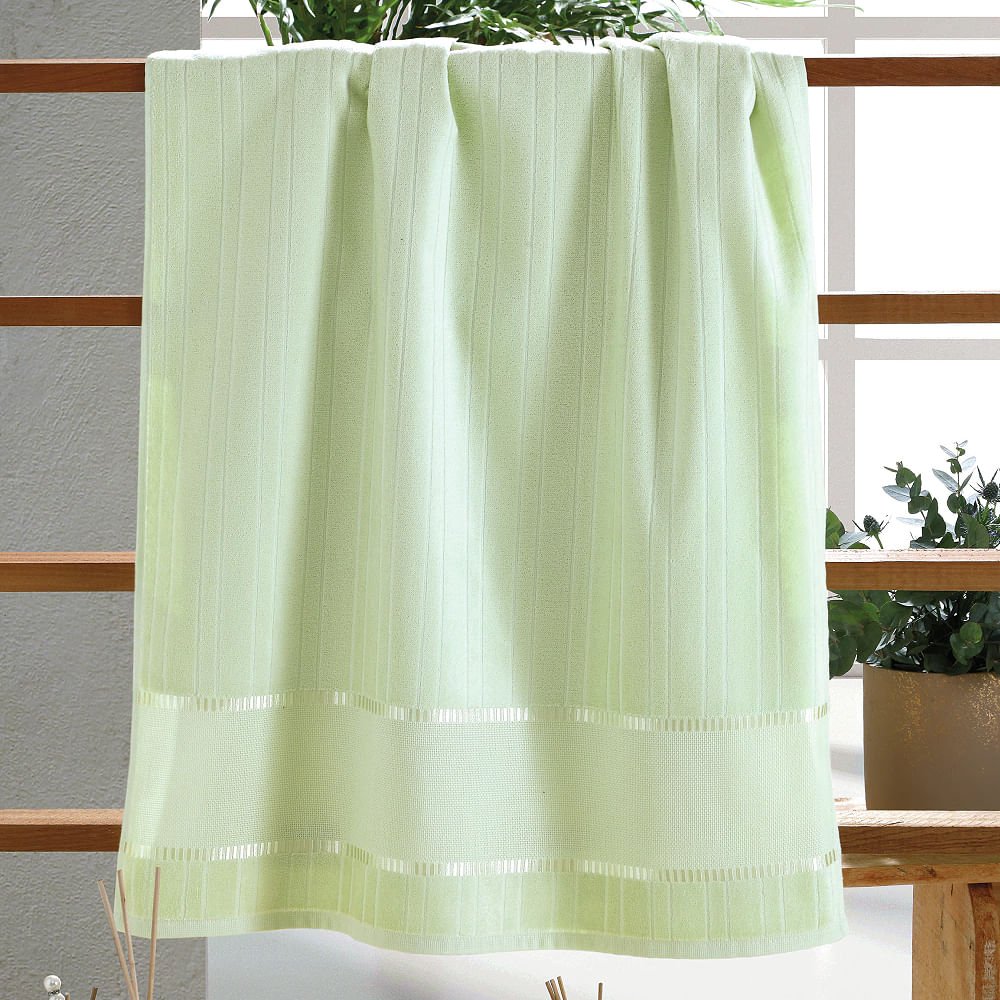 Toalha para Bordar de Rosto Bella - Dohler Verde 10474 Dohler S.a ...