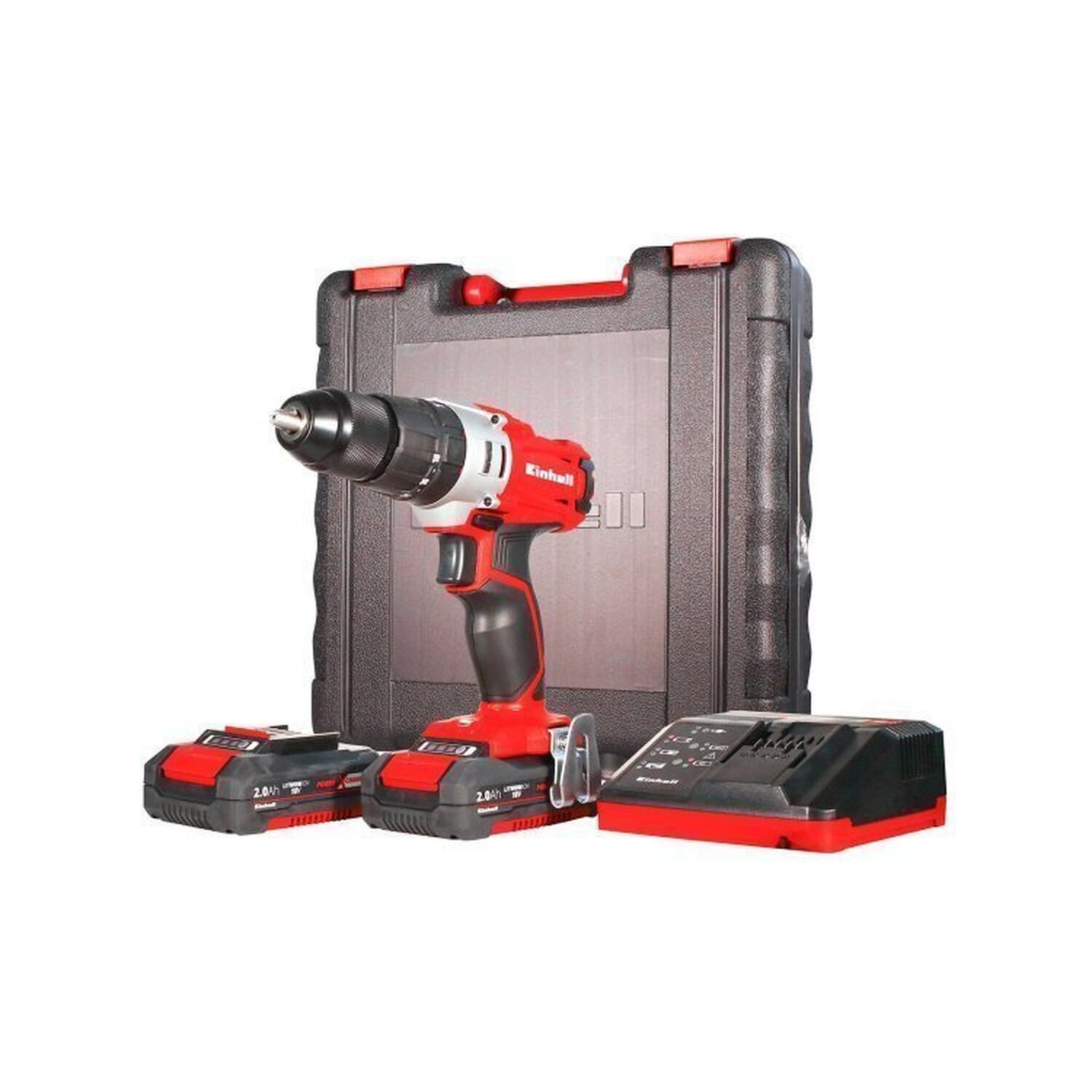 Parafusadeira Furadeira Bateria Te-cd18-2li-i 2b 2x2ah e 1 Kit ...