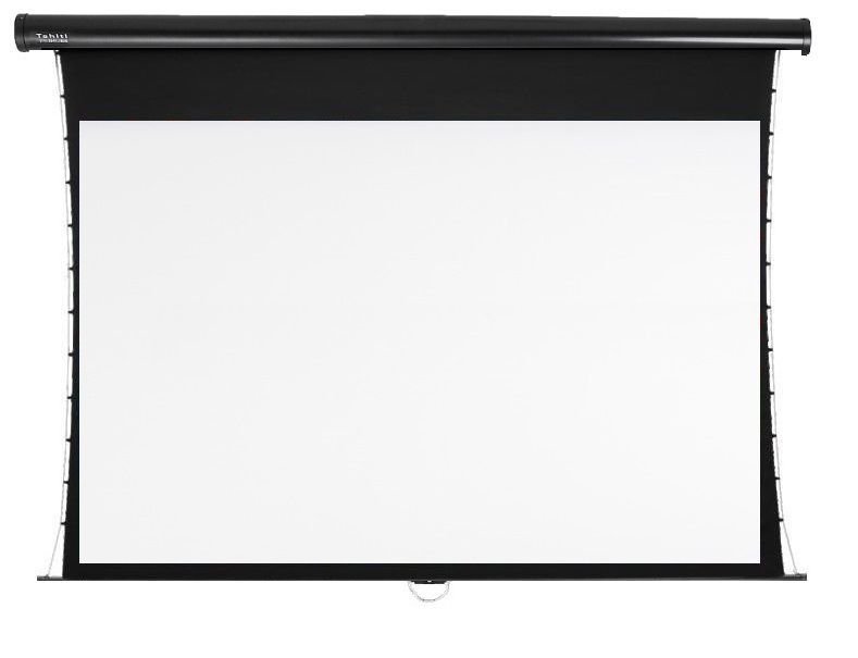 Tela de Projeção Retrátil Tensionada Tahiti 4:3 Vídeo 150 Polegadas 3 ...