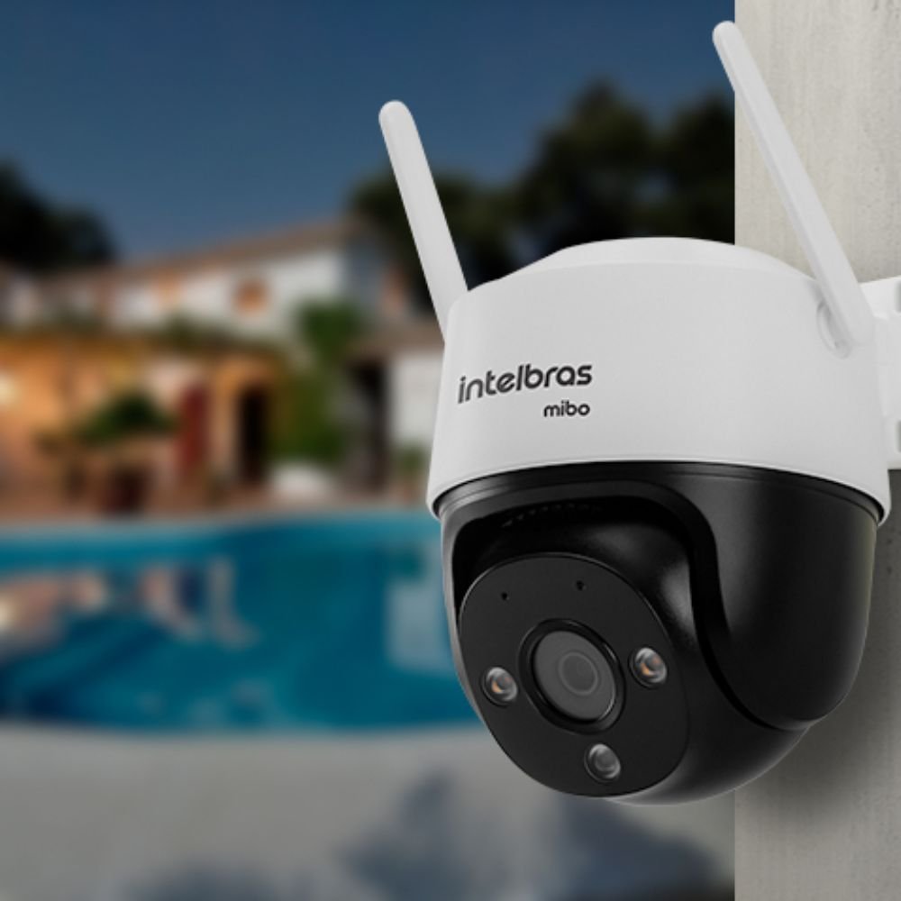 Câmera Wi-fi IM7 Full Color Intelbras Externa 360° Smart App ...