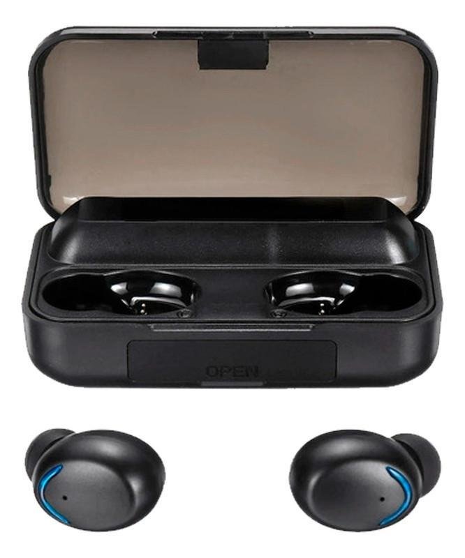 Fone Ouvido Sem Fio Bluetooth F9 5 Tws Carrega O Celular Madeiramadeira