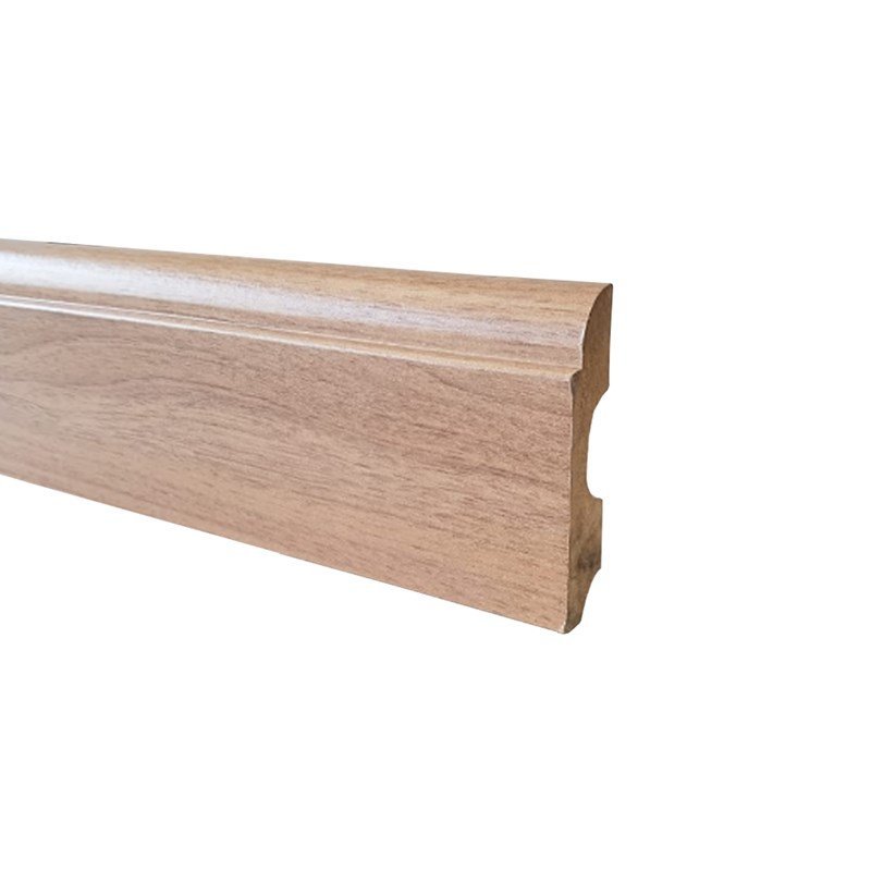 Rodapé de mdf Durafloor Clean Toledo 8cm x 18mm x 2,1m | MadeiraMadeira