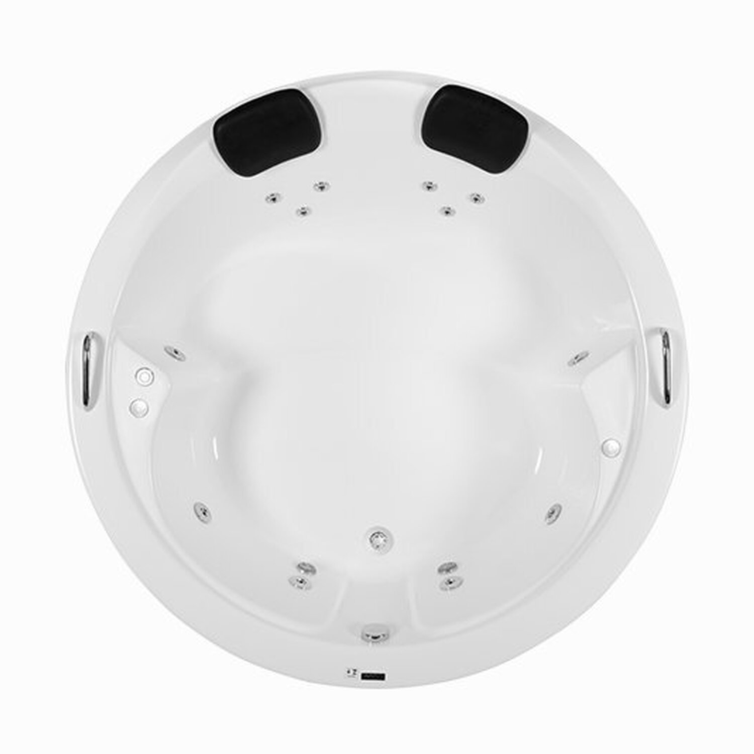 Banheira de Hidromassagem Firenze em Gel Coat Gran Luxo 140cm - sem ...