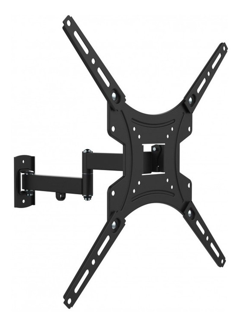 Suporte Tv 32 42 43 50 55 Polegadas Articulavel Móvel - Preto ...