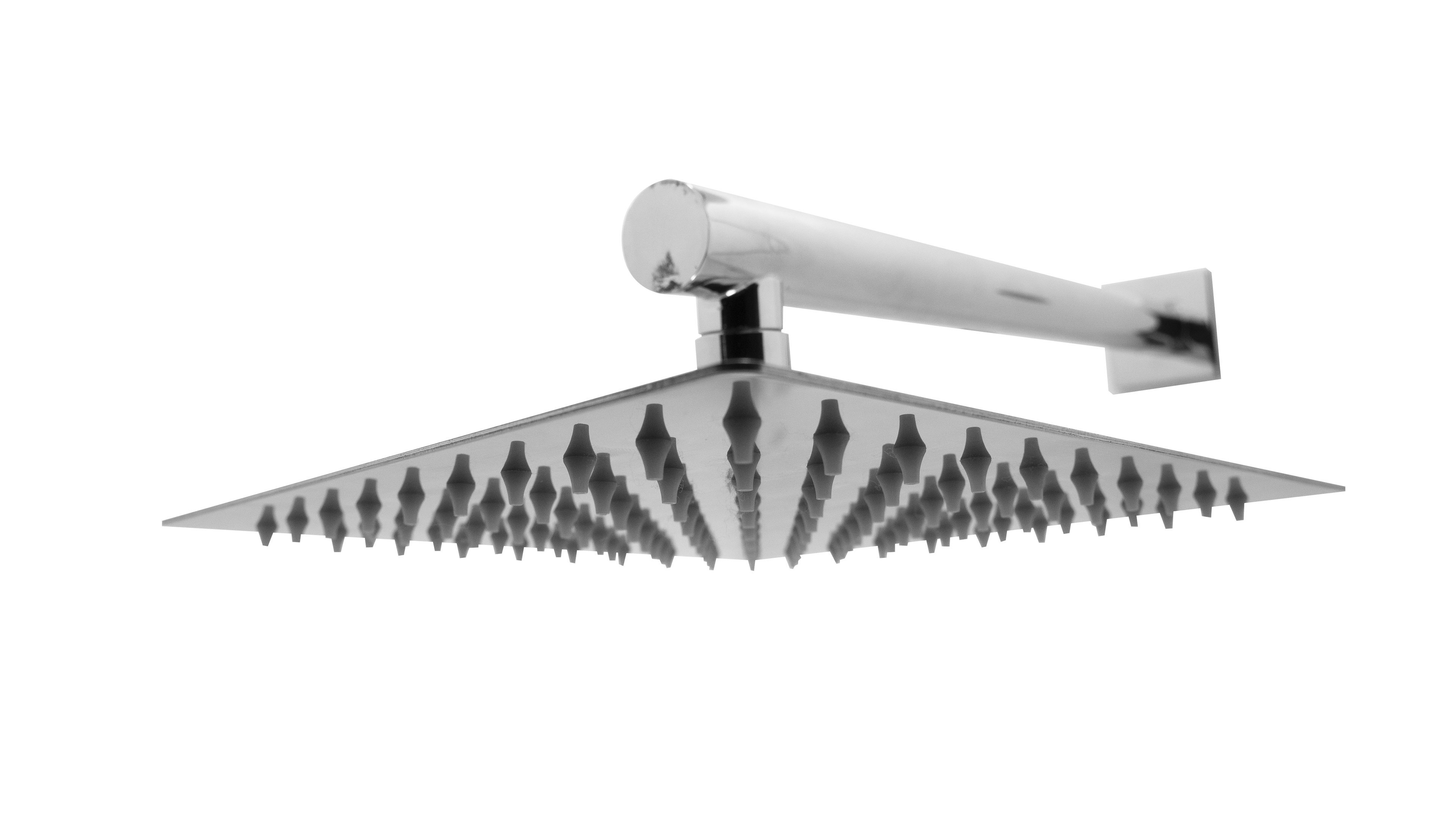 Ducha Square Chuveiro Inox 30cm S/ Braço | MadeiraMadeira