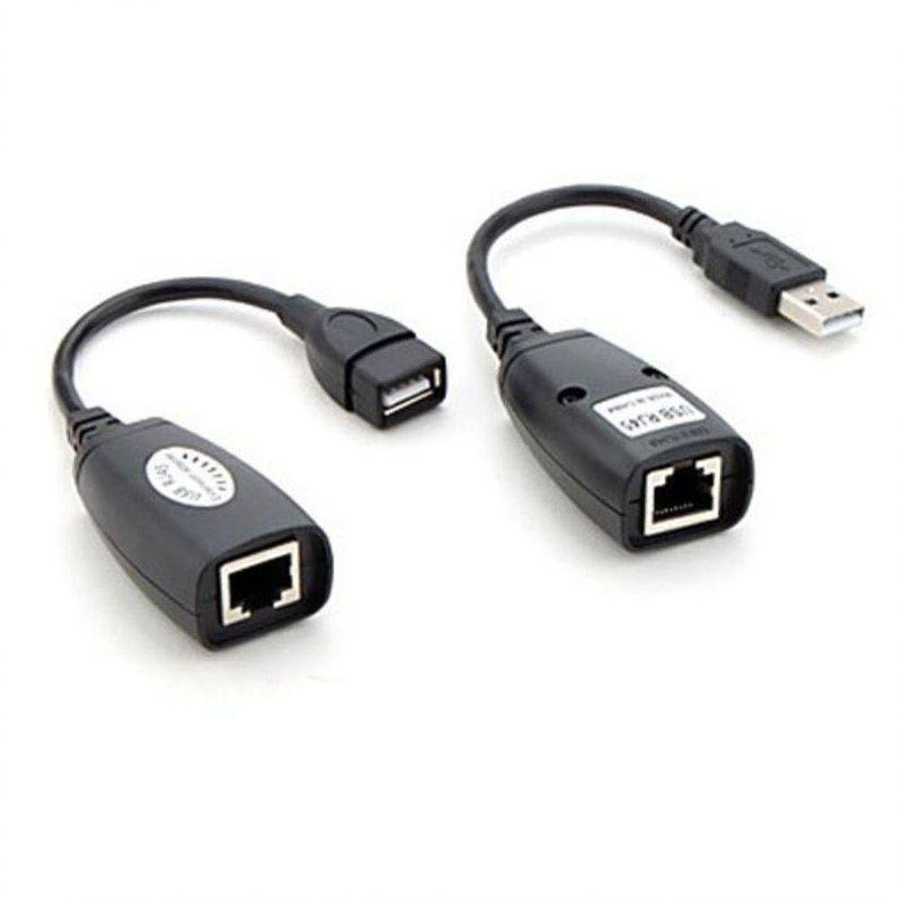 Cabo Usb Adptador Extensor Rj45 Usb Via Cabo de Rede | MadeiraMadeira