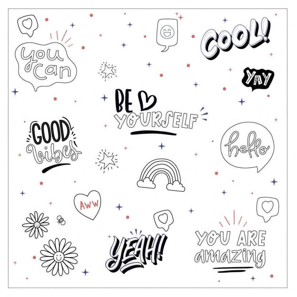 Plastico Adesivo 45CMX10M para Colorir Lettering 0,80 | MadeiraMadeira