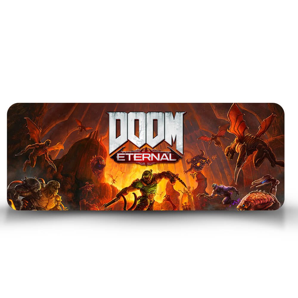 Mouse Pad Gamer Doom Eternal Império da Impressão | MadeiraMadeira