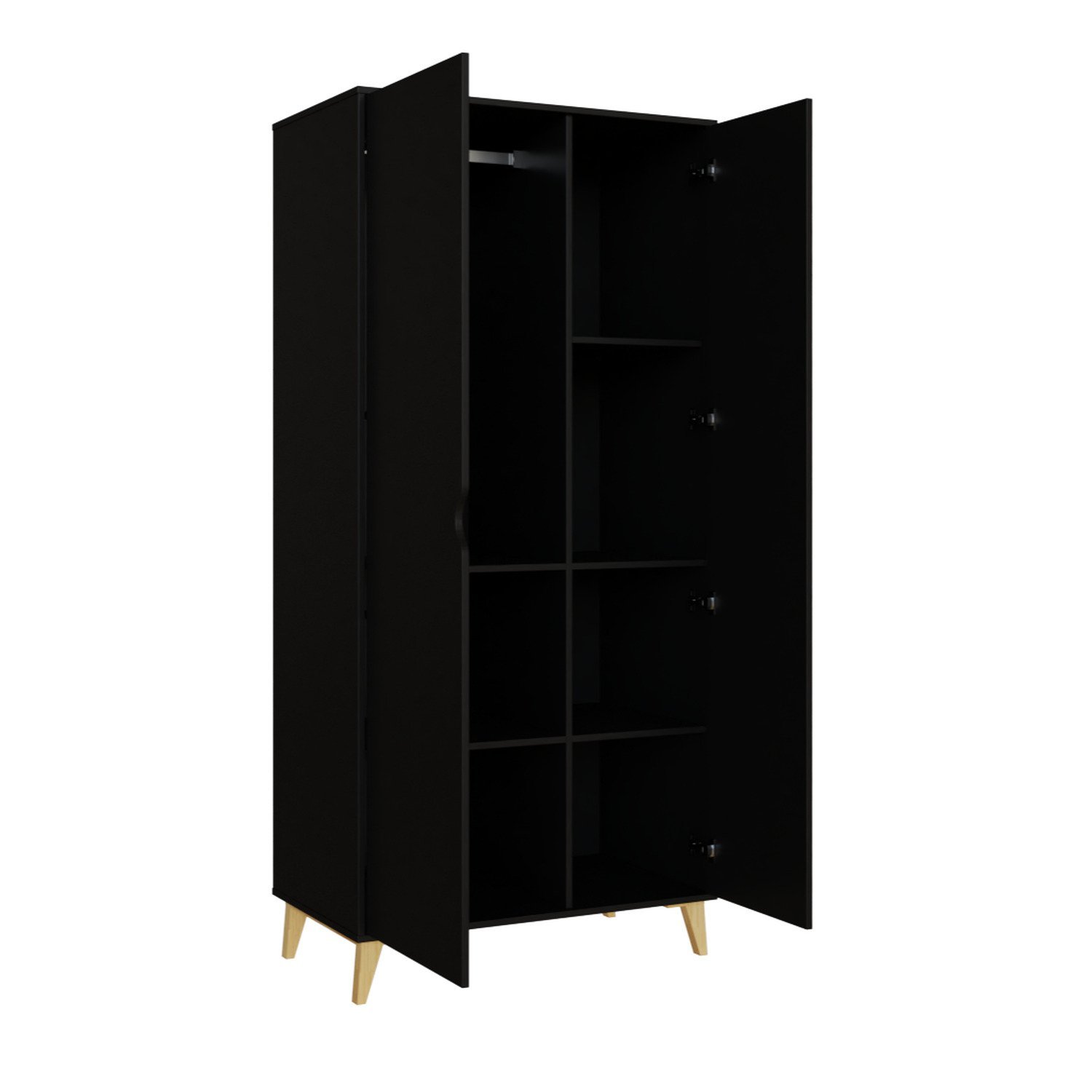 Guarda-roupa 2 Portas com Cabide Puma | MadeiraMadeira