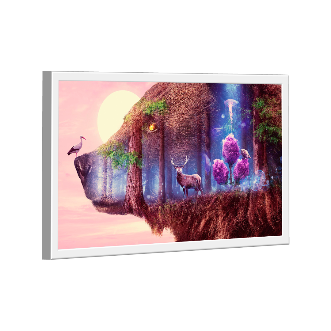 Quadro Bear Vision -- BR ARTES | MadeiraMadeira