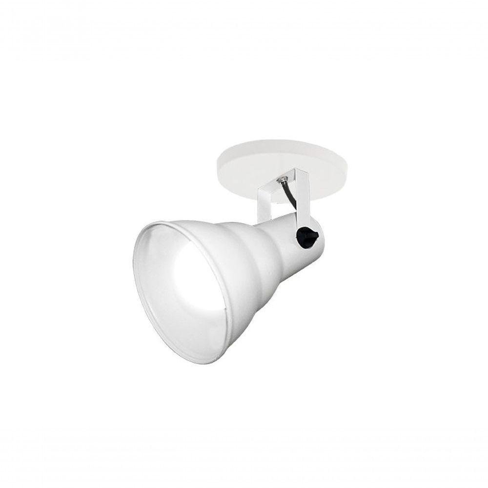 Spot de Sobrepor Hol Direcionável E27 Branco Taschibra | MadeiraMadeira