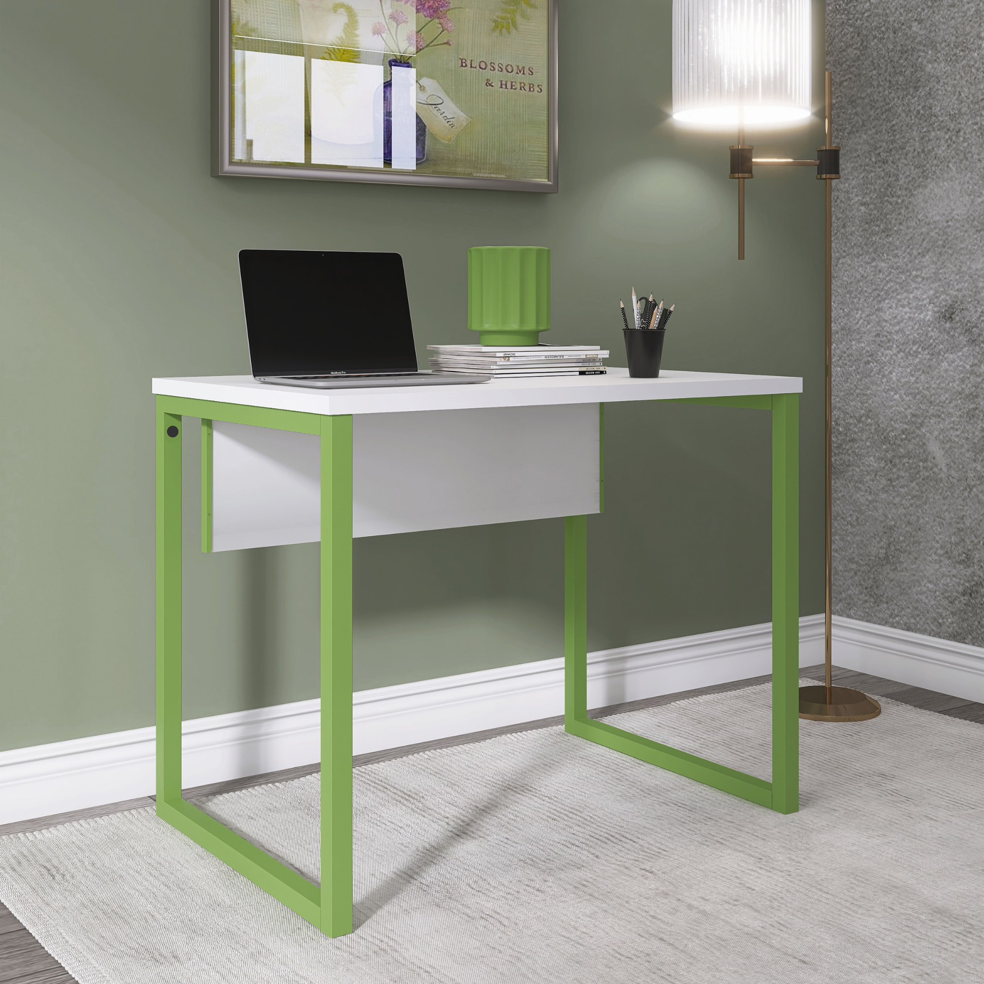 Escrivaninha 900x600mm M90/60p25tub | MadeiraMadeira