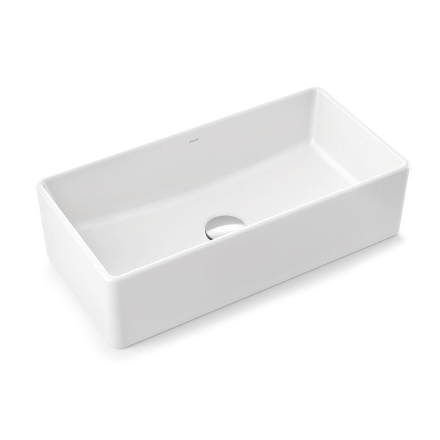Kit com 2 Cuba de Apoio Retangular 46,5x23,5x12cm Luxo Docol | MadeiraMadeira