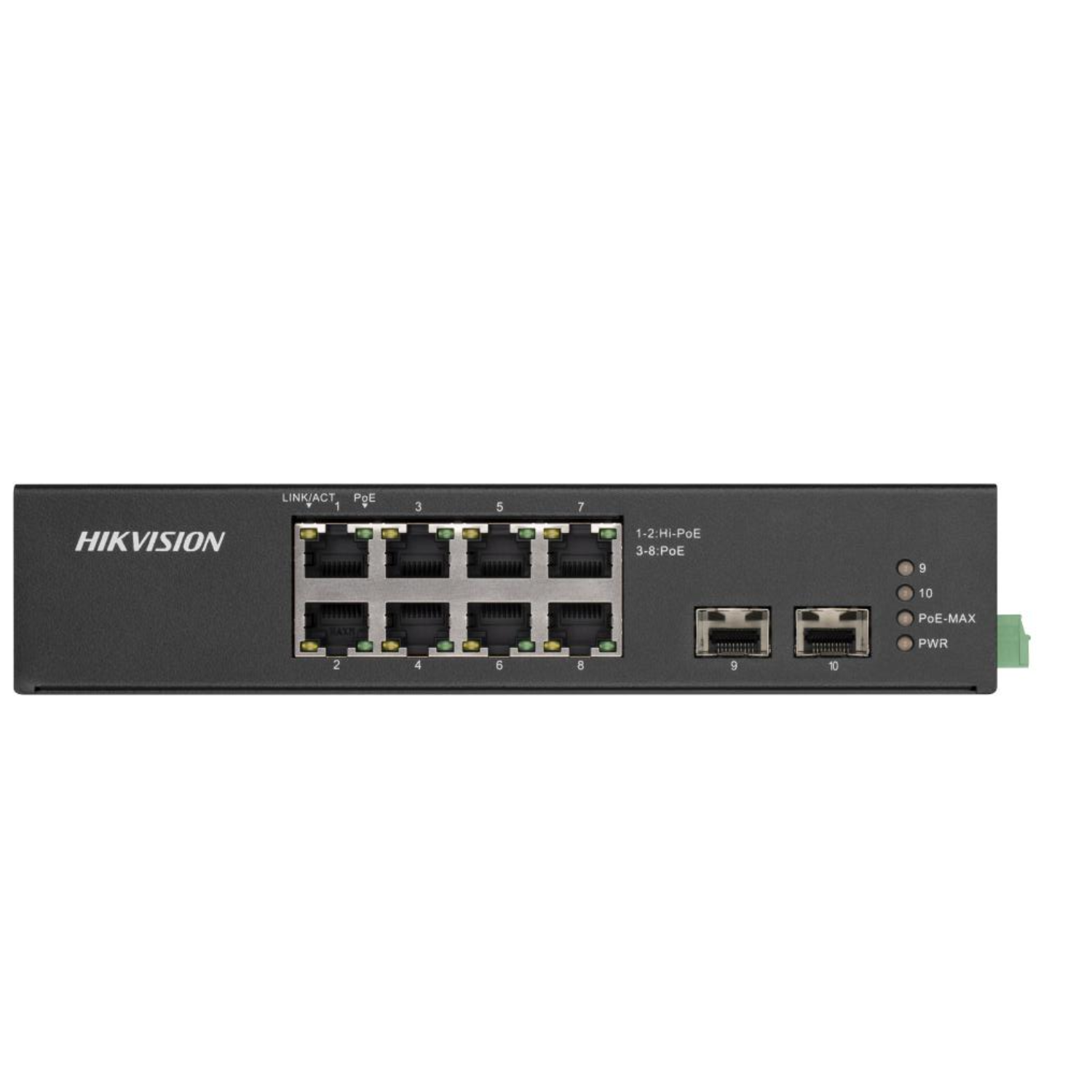 Switch Hi-poe 06+2 1000mbps Metalico Ds-3t0510hp-e Hik | MadeiraMadeira
