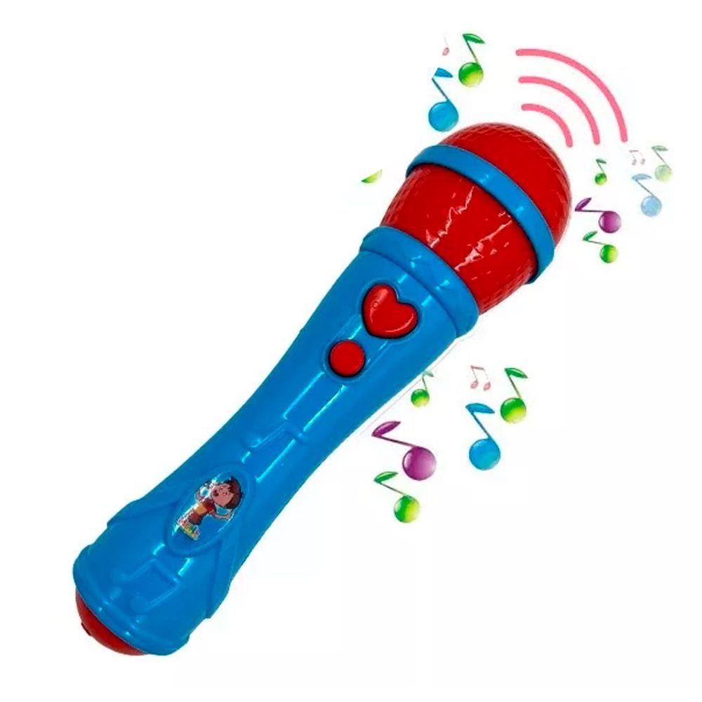 Microfone Musical Brinquedo Infantil Go-zp0101 Music Mike | MadeiraMadeira